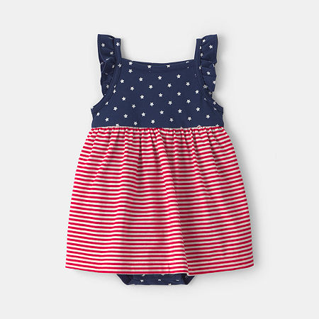 Click here for Carters Baby Girls American Flag Sleeveless Bodysu... prices