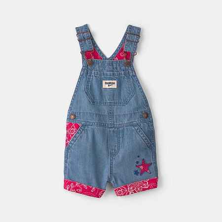 Click here for Oshkosh Baby Girls Shortalls  6 Months  Blue prices