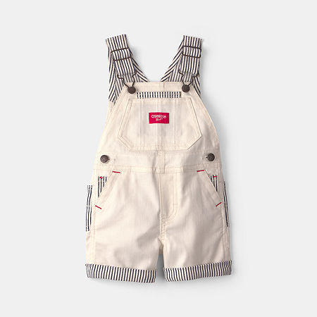 Click here for Oshkosh Baby Boys Shortalls  6 Months  White prices