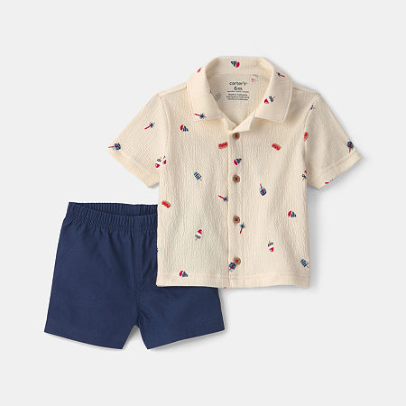 Click here for Carters Baby Boys Fourth of July Top and Shorts  2... prices