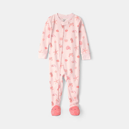 Click here for Carters Baby Girls Long-Sleeve Sleep & Play - Pink prices
