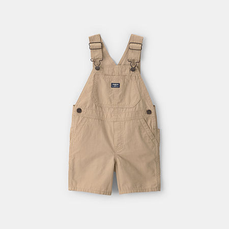 Click here for Oshkosh Toddler Boys Shortalls  3t  Beige prices