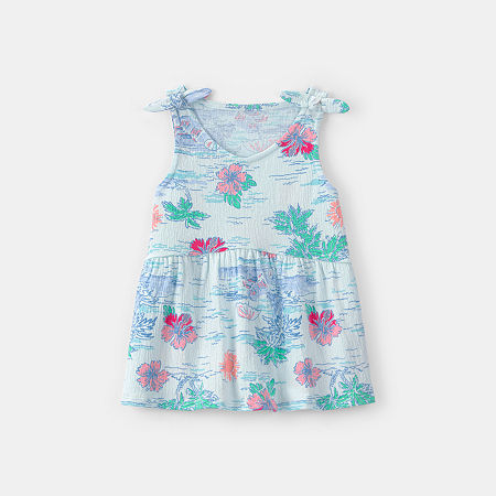 Click here for Carters Little & Big Kid Girls Round Neck Sleevele... prices