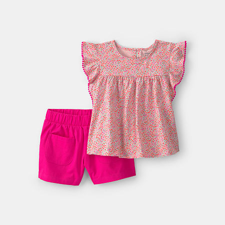 Click here for Carters Little & Big Kid Girls 2-pc. Short Set  6-... prices