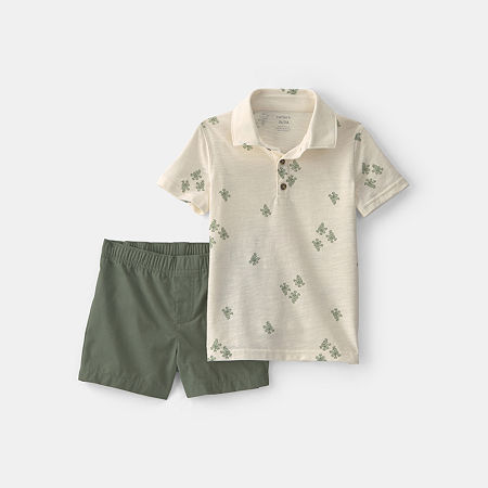 Click here for Carters Toddler Boys Short Set  5t  White prices