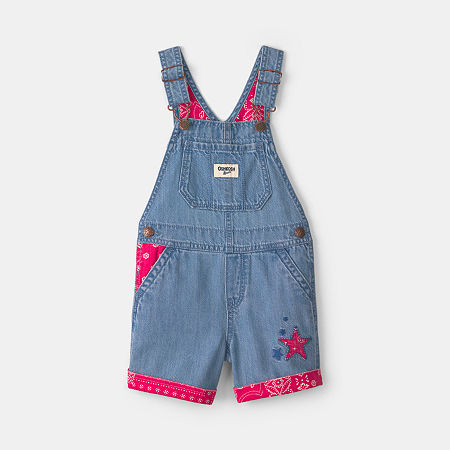 Click here for Oshkosh Toddler Girls Shortalls  4t  Blue prices