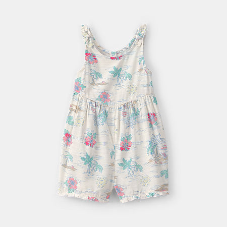 Click here for Carters Toddler Girls Sleeveless Romper  3t  White prices