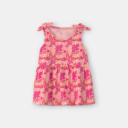 Click here for Carters Little & Big Kid Girls Round Neck Sleevele... prices