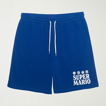 Click here for Novelty Mens Mid Rise Super Mario Pull-On Short  L... prices