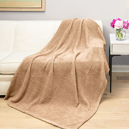 Click here for Northwest Midweight Throw  One Size  Beige prices