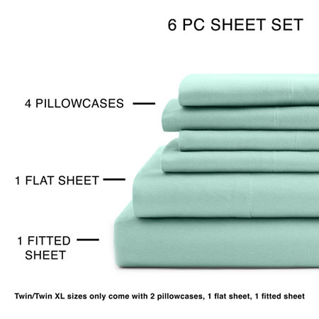 Click here for Home Expressions Wrinkle Resistant Sheet Set  One... prices