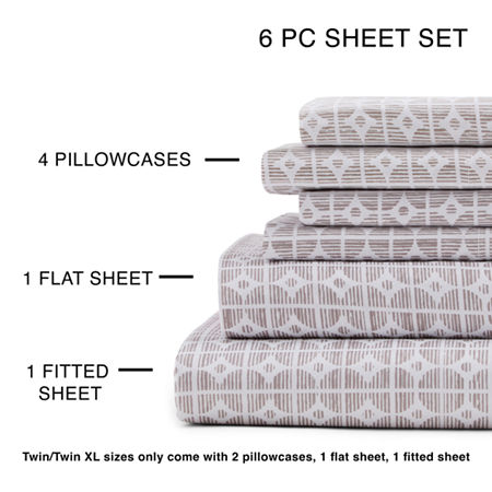 Click here for Home Expressions Wrinkle Resistant Sheet Set  One... prices