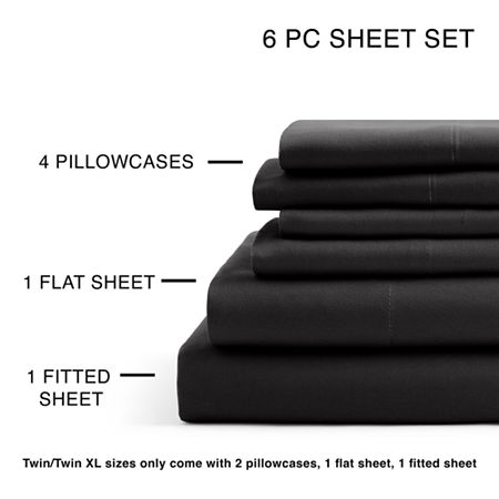 Click here for Home Expressions Wrinkle Resistant Sheet Set  One... prices