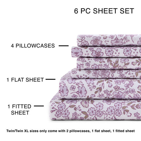 Click here for Home Expressions Soft Touch 6pc Microfiber Sheet S... prices