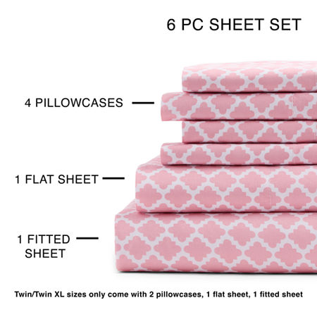 Click here for Home Expressions Wrinkle Resistant Sheet Set  One... prices