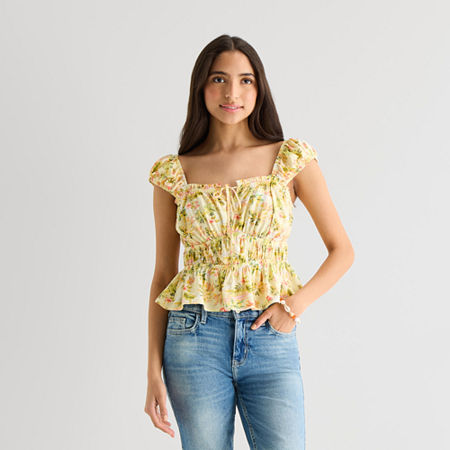 Click here for Arizona Womens Juniors Sweetheart Neck Sleeveless... prices