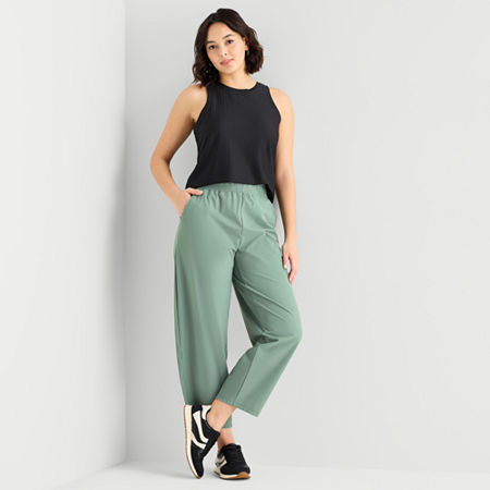 Click here for Stylus Womens Mid Rise Pull-On Pant  X-small  Gree... prices
