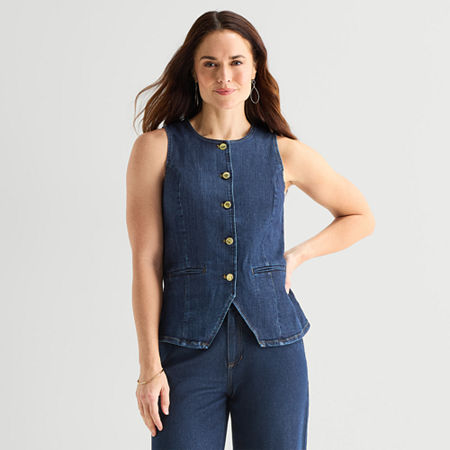 Click here for Liz Claiborne Womens Sleeveless Vest  X-small  Blu... prices