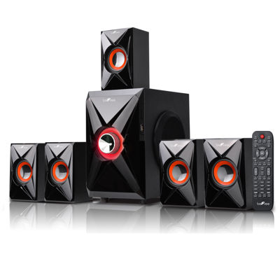 beFree Sound 5.1 Channel Surround Sound Bluetooth Speaker System ...