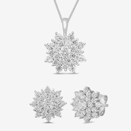 Click here for Womens 2 CT. T.W. Lab Grown White Diamond 10K Whit... prices