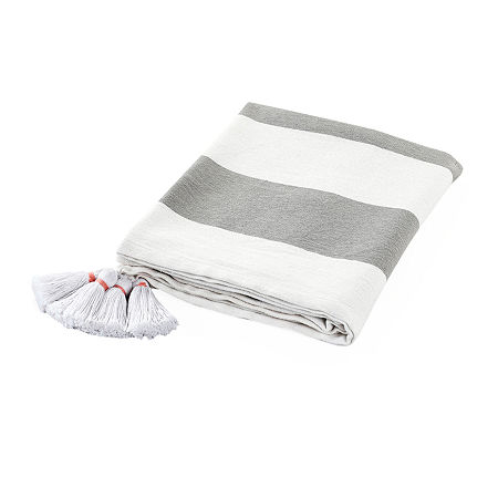 Click here for Lr Home Monica Stripe Reversible Throw  One Size... prices