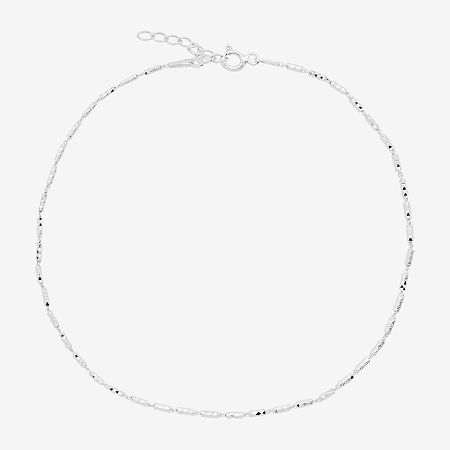 Click here for Itsy Bitsy Womens Sterling Silver 10 Inch Solid Be... prices