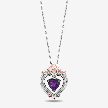 Click here for Enchanted Disney Fine Jewelry Womens 1/8 CT. T.W.... prices
