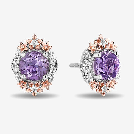 Click here for Enchanted Disney Fine Jewelry 1/5 CT. Genuine Purp... prices