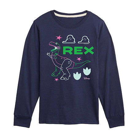 Click here for Disney Collection Little & Big Kid Boys Crew Neck... prices