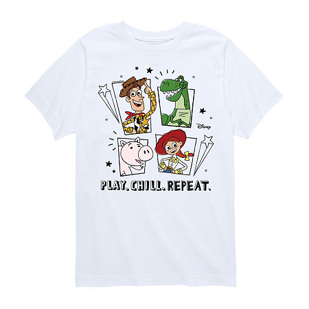 Click here for Disney Collection Little & Big Kid Boys Crew Neck... prices