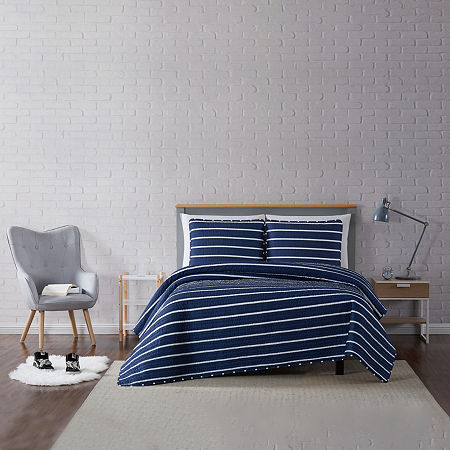 Click here for Truly Soft Maddow Stripe Quilt Set prices