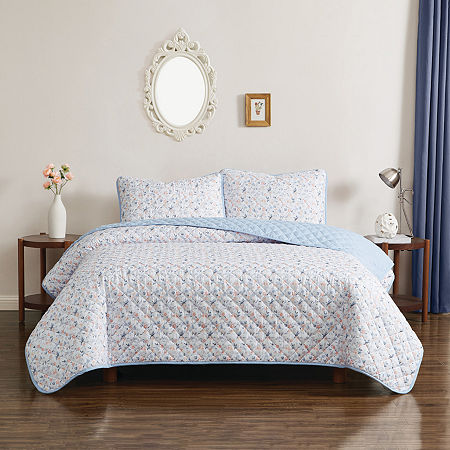 Click here for Truly Soft Maine Floral Quilt Set  One Size  Multi... prices
