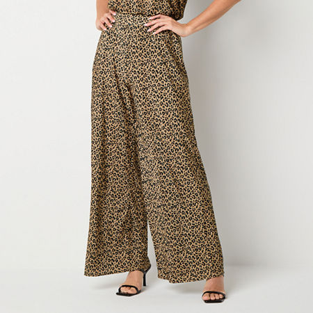 Click here for Bold Elements Womens Wide Leg Mid Rise Pleated Pan... prices