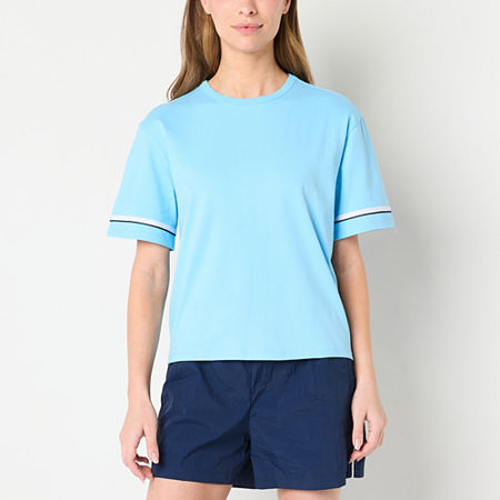 Click here for Xersion Womens Cotton Crew Neck Short Sleeve T-Shi... prices