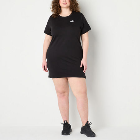 Click here for PUMA Womens Plus Short Sleeve T-Shirt Dress  1x  B... prices