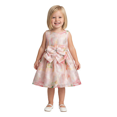 Click here for Bonnie Jean Toddler Girls Sleeveless A-Line Dress... prices