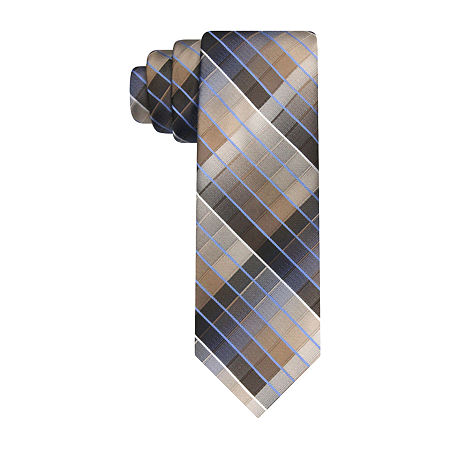 Click here for Van Heusen Grid Tie  One Size  Beige prices