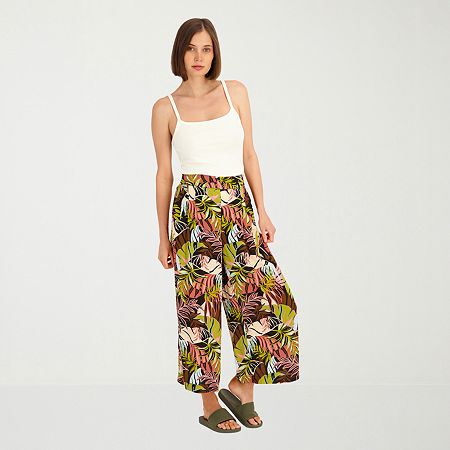 Click here for VOLCOM Womens Juniors Wide Leg Pull-On Pant  X-sma... prices