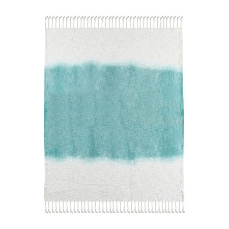 Click here for LR Home Thomas Ombre Throw  One Size  Blue prices