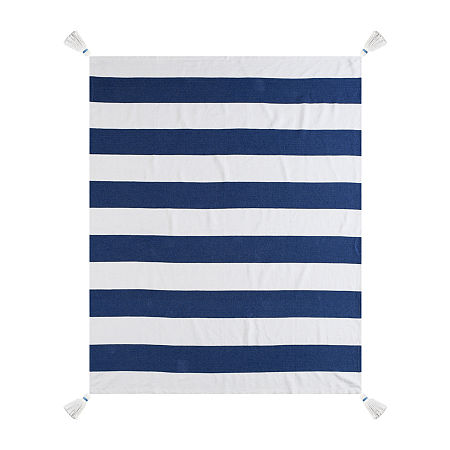 Click here for LR Home Monica Stripe Reversible Throw  One Size... prices