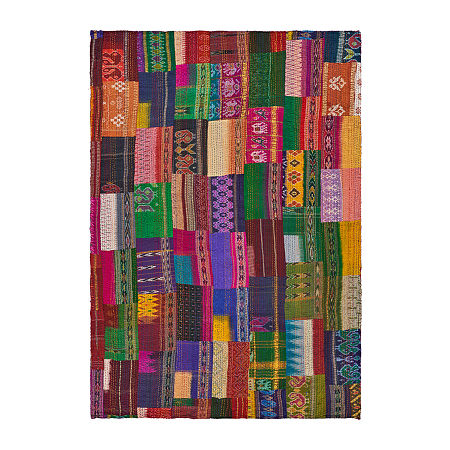 Click here for LR Home Arro Patchwork Midweight Throw  One Size... prices