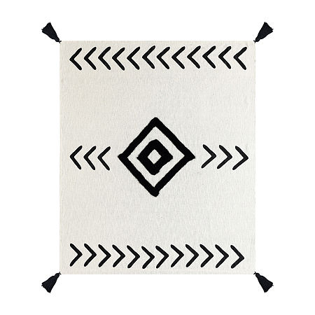 Click here for LR Home Levi Modern Throw  One Size  Black prices