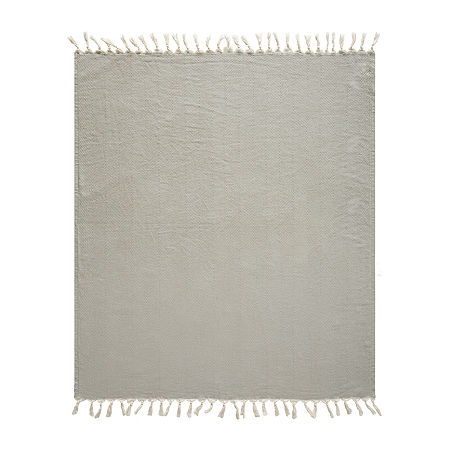 Click here for LR Home Jack Farmhouse Throw  One Size  Gray prices