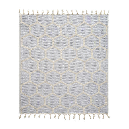 Click here for LR Home Ashe Geometric Washable Throw  One Size  P... prices