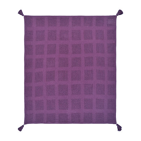 Click here for LR Home Brewis Solid Washable Reversible Throw  On... prices