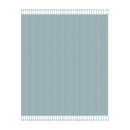 Click here for LR Home Grayson Solid Reversible Throw  One Size... prices