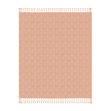 Click here for LR Home Wyatt Solid Reversible Throw  One Size  Or... prices