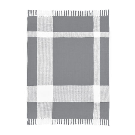 Click here for LR Home Dylan Checked Reversible Throw  One Size... prices