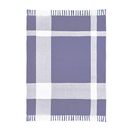 Click here for LR Home Dylan Checked Reversible Throw  One Size... prices