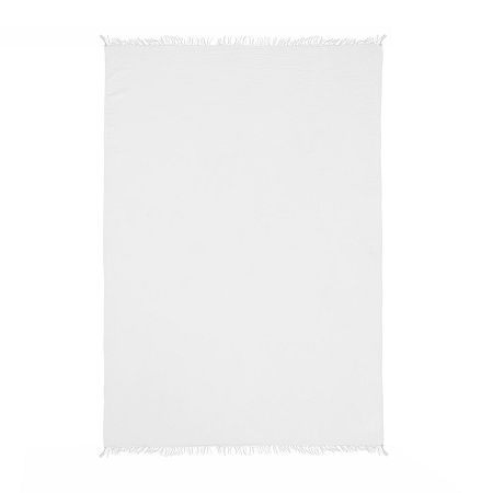 Click here for LR Home Sunty Solid Washable Throw  One Size  Whit... prices